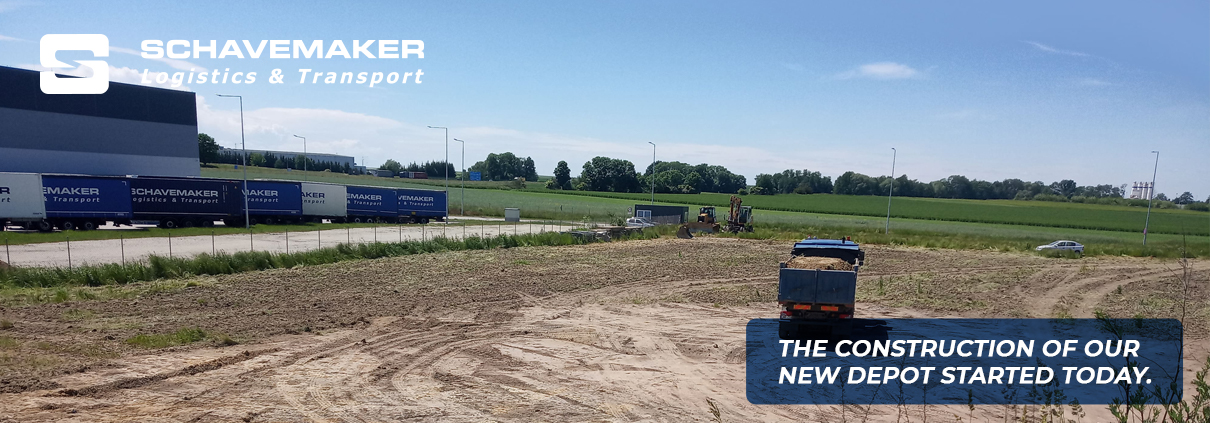 Nieuw container depot - Schavemaker